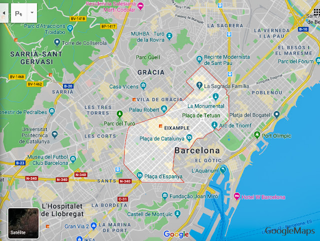 A Fragata Surprise: Hospedagem em Barcelona - Gràcia e Eixample
