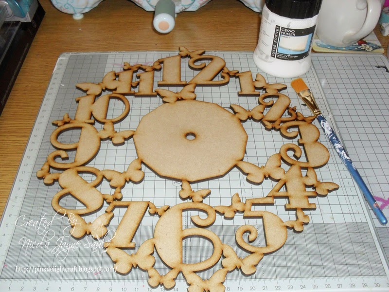 Pink Delight Craft: 'TIME' for a tutorial...