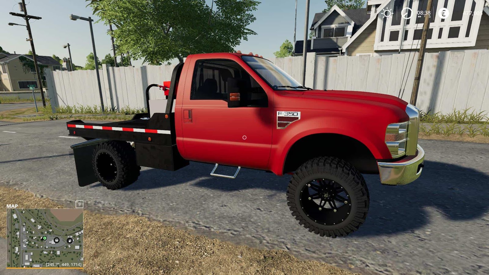 FS19 2010 F350 RegCab flatbed v1.0 - FS 19 & 22 USA Mods Collection