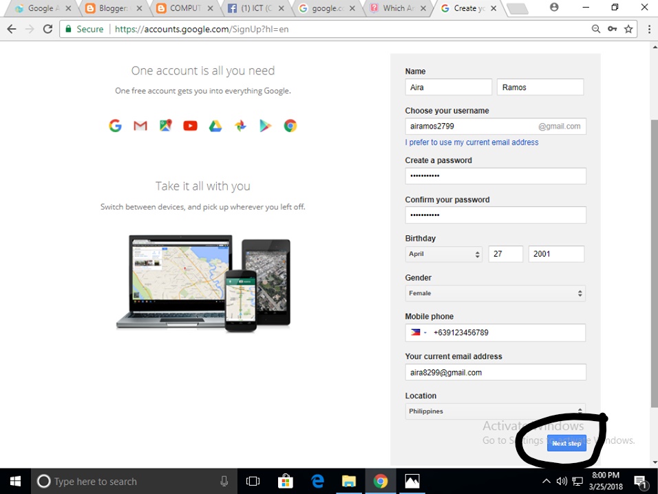 HOW TO CREATE A GOOGLE ACCOUNT?