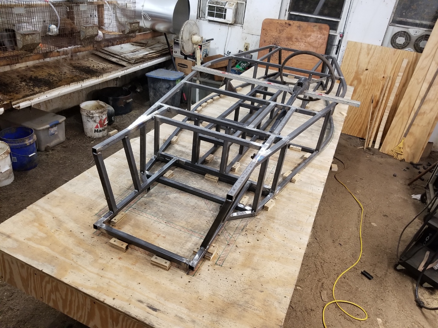 Reverse Three Wheeler, Morgan Replica: THREE WHEELER FRAME IS COMING ...