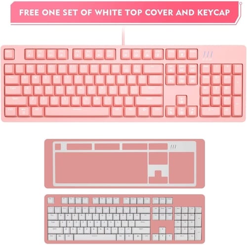 Review Magegee Mechanical Pink Gaming Keyboard