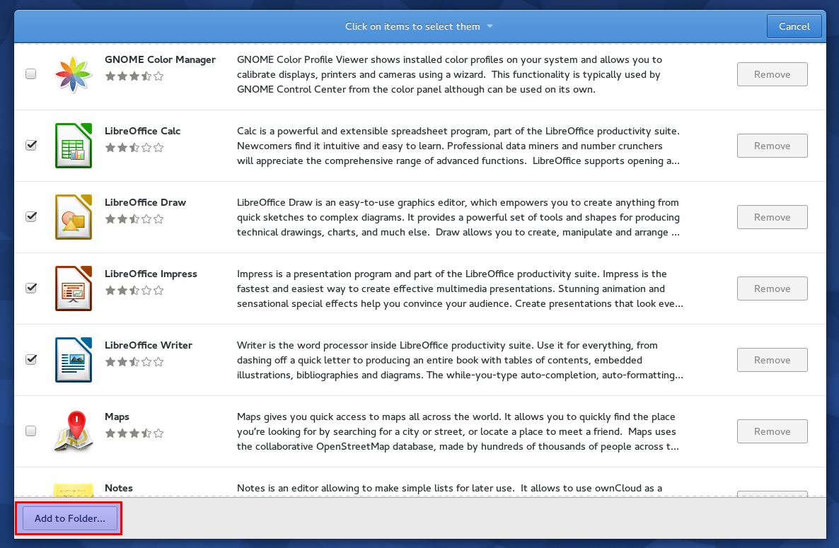 How To Easily Create AppFolders In GNOME Shell Using GNOME AppFolders ...