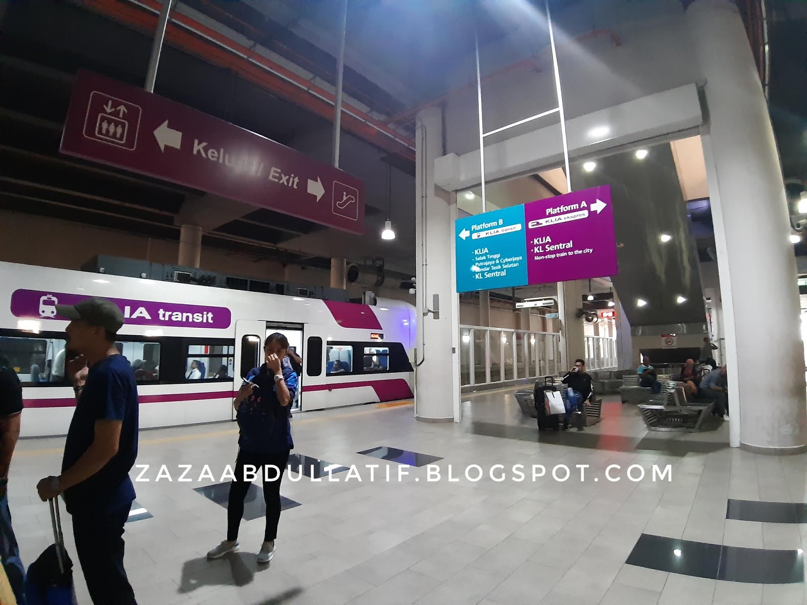 Zaza Abdul Latif: ERL Transit Ke KLIA2