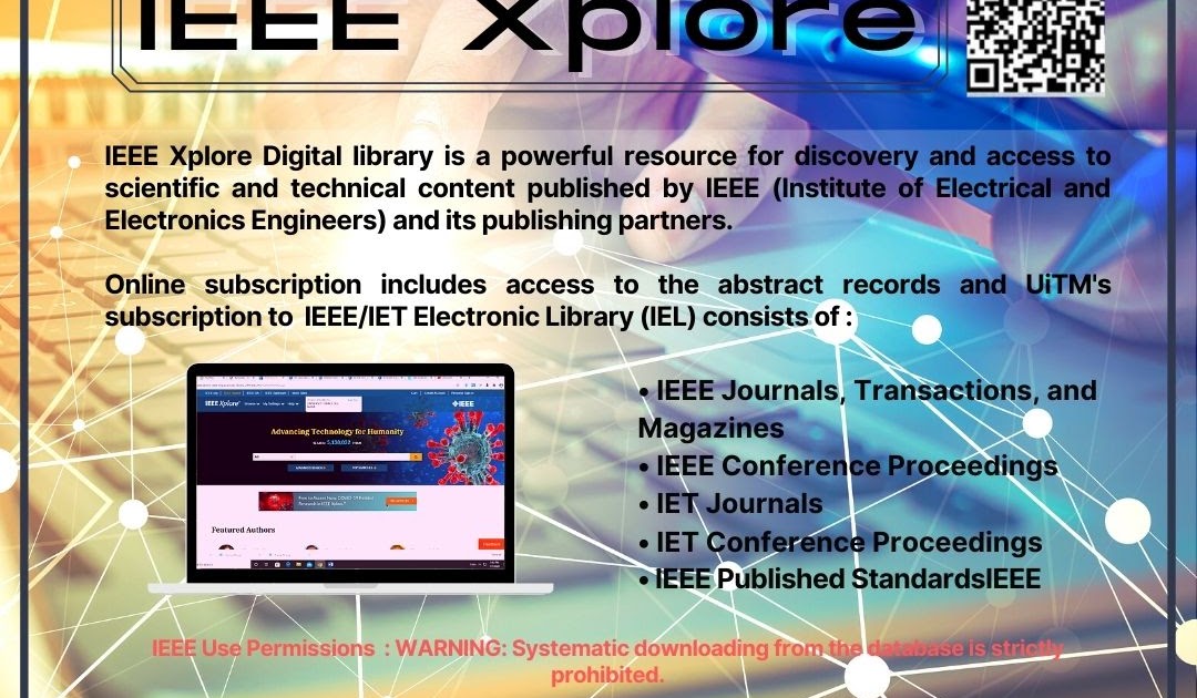 Discover Our eResources IEEE Xplore - Perpustakaan UiTM