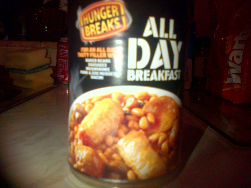 superstition is all we have left: the £1 all day breakfast tin under review