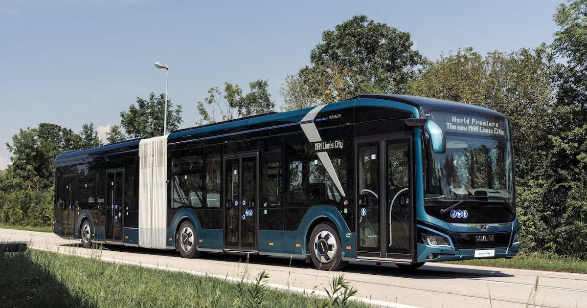Así es el Man Lion´s City Eléctrico Articulado
