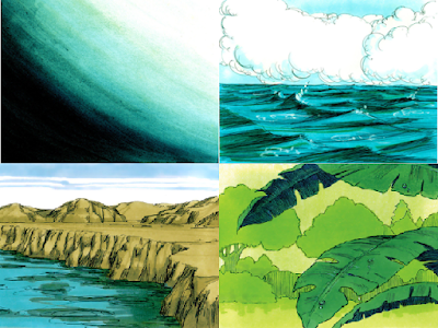 God Made Land, Plants, Sea