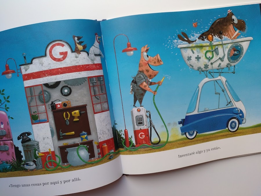 El Garaje de Gus, de Leo Timmers. Harper Kids. | Padres