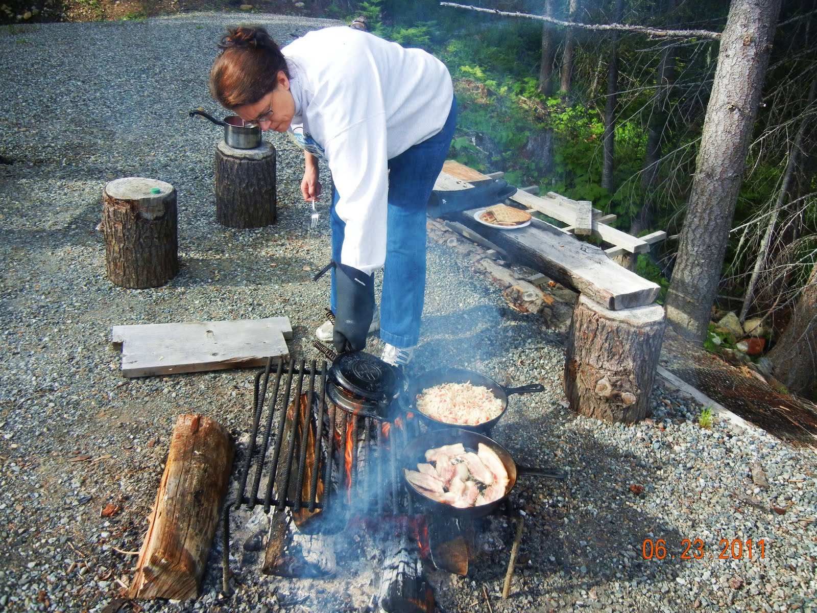 Red Maple Farm: Waffle Stomping Fire Roasted Vertical Breakfast