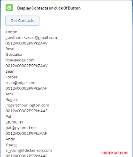 Call apex method on button click in lwc