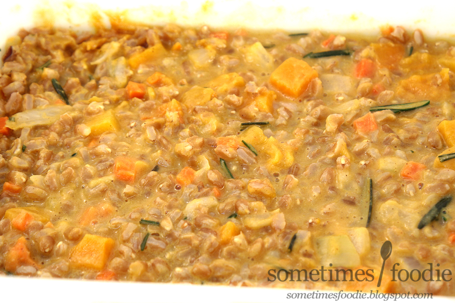 Sometimes Foodie: Pumpkin Spelt Risotto - Aldi