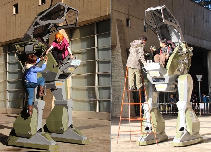 Tecnoneo: Robot tripulado japones Landwalker