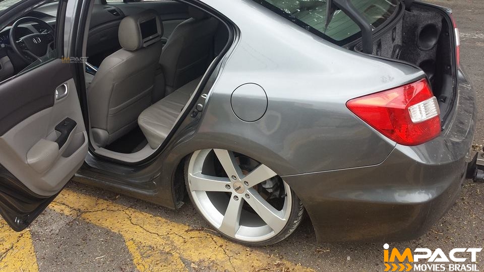 New Civic Com Rodas TSW Vortex Aro 20'' Fixa - Impact-Movies Brasil