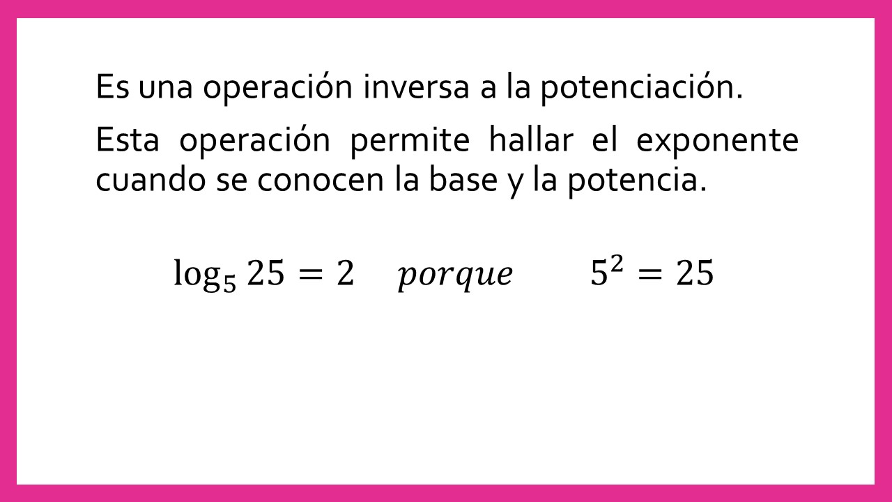 MATEMÁTICAS: Logaritmación en Números Naturales. Grado 6