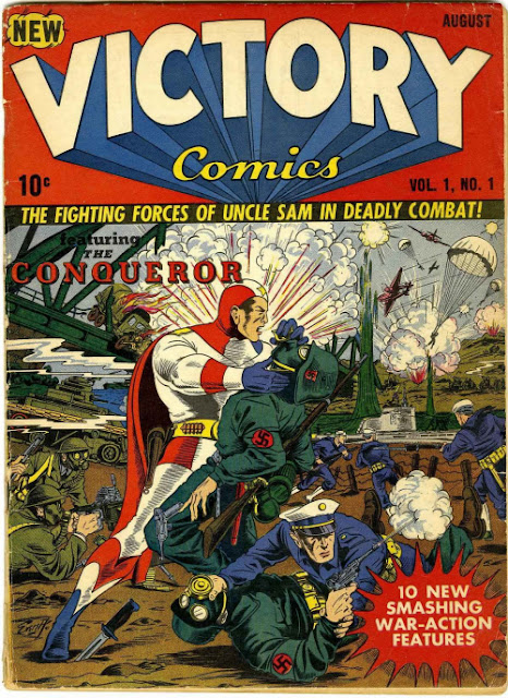 Old-fashioned Comics: Victory Comics (#v01#01 – #04) 1941 Hillman ...