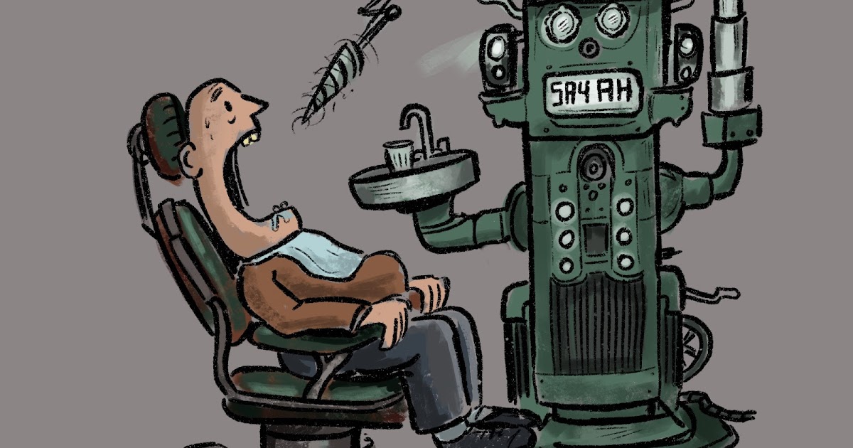 Cartoons I Drew: March of Robots