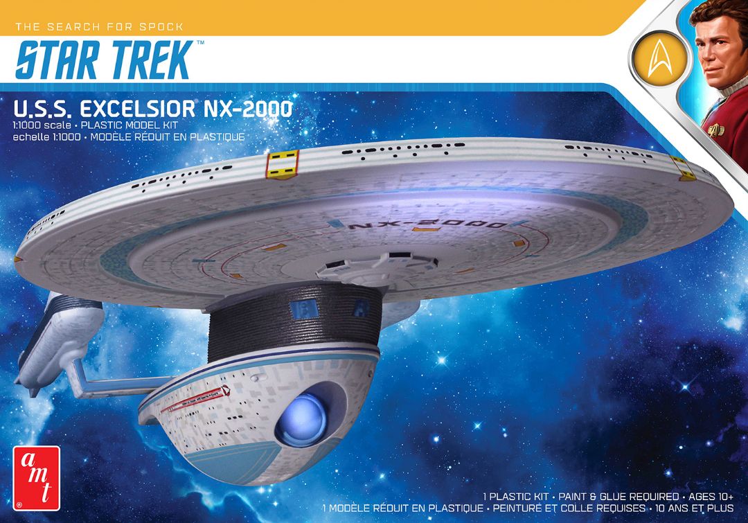The Trek Collective: Latest starship model kit box art from Round 2 Models