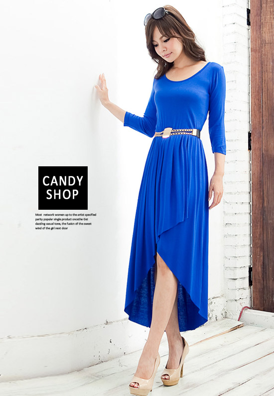 myDresshanger: MD8363 Stylish Front Short Back Long Dress