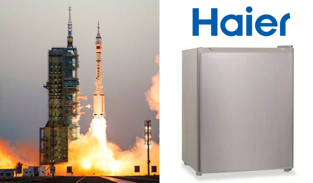 Haier joins Shenzhou XI Space Launch for the 4th time with its 'Space ...