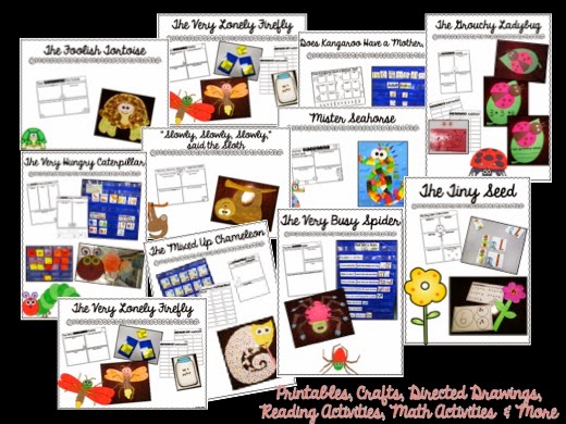 Julz Treasure Chest: Eric Carle {Author Study}
