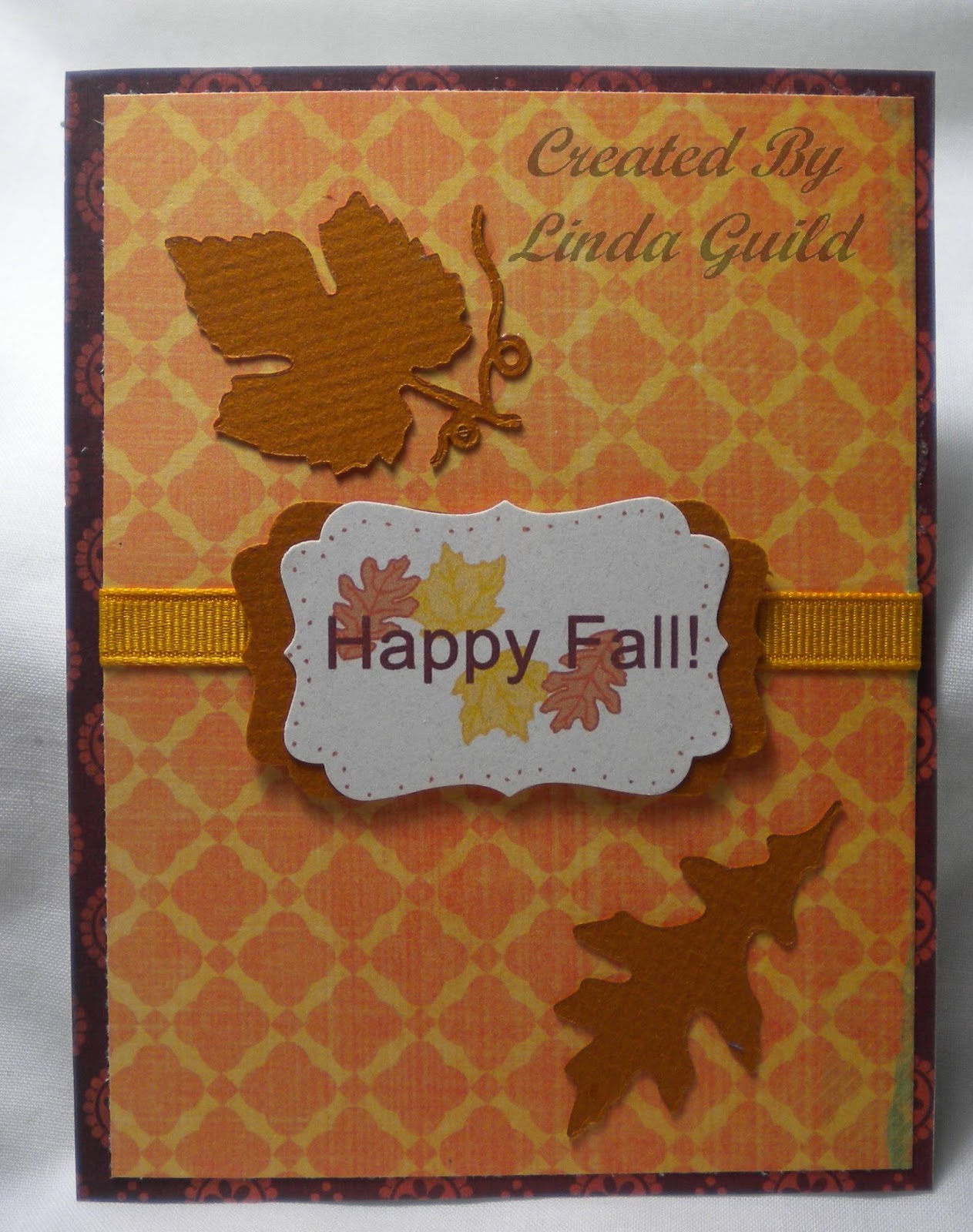 Nothin' Fancy: Happy Fall Card