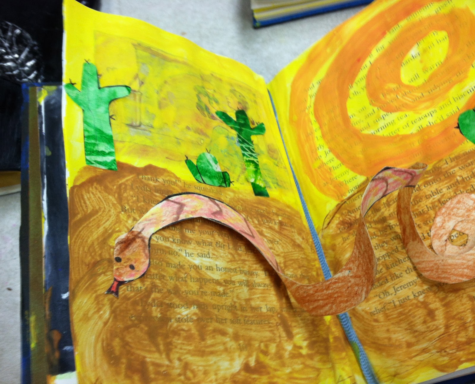 Art at East, Union and more...: 2nd Grade Desert Habitat
