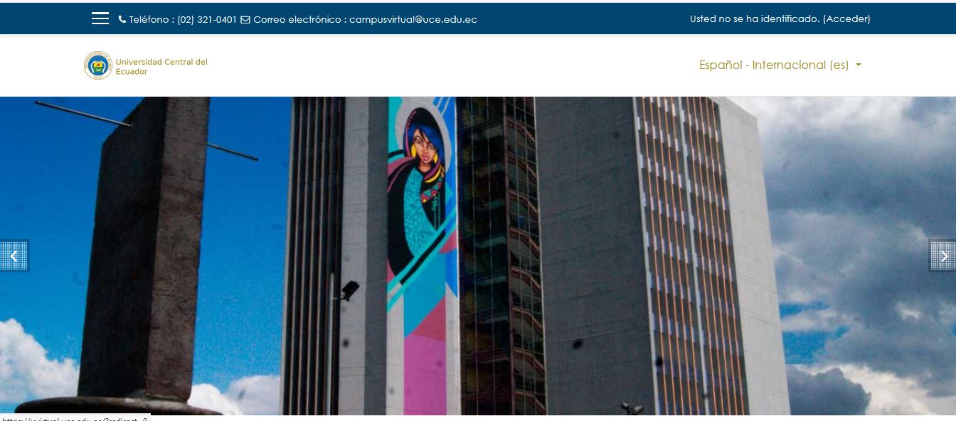 UCE-DTIC: Inicio Semestre 2021-2021, Información Aula Virtual, SIIU ...