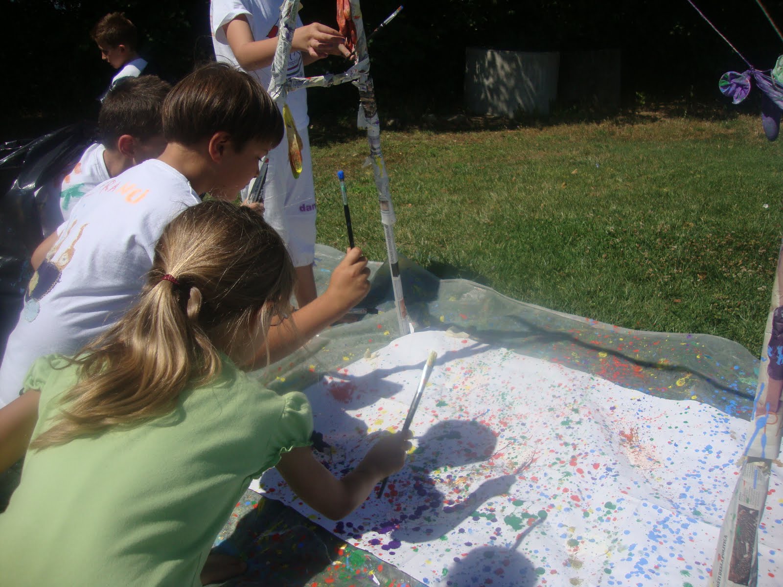 Artexploraestate, il centroestivo sulle arti: Il dripping di Pollock!