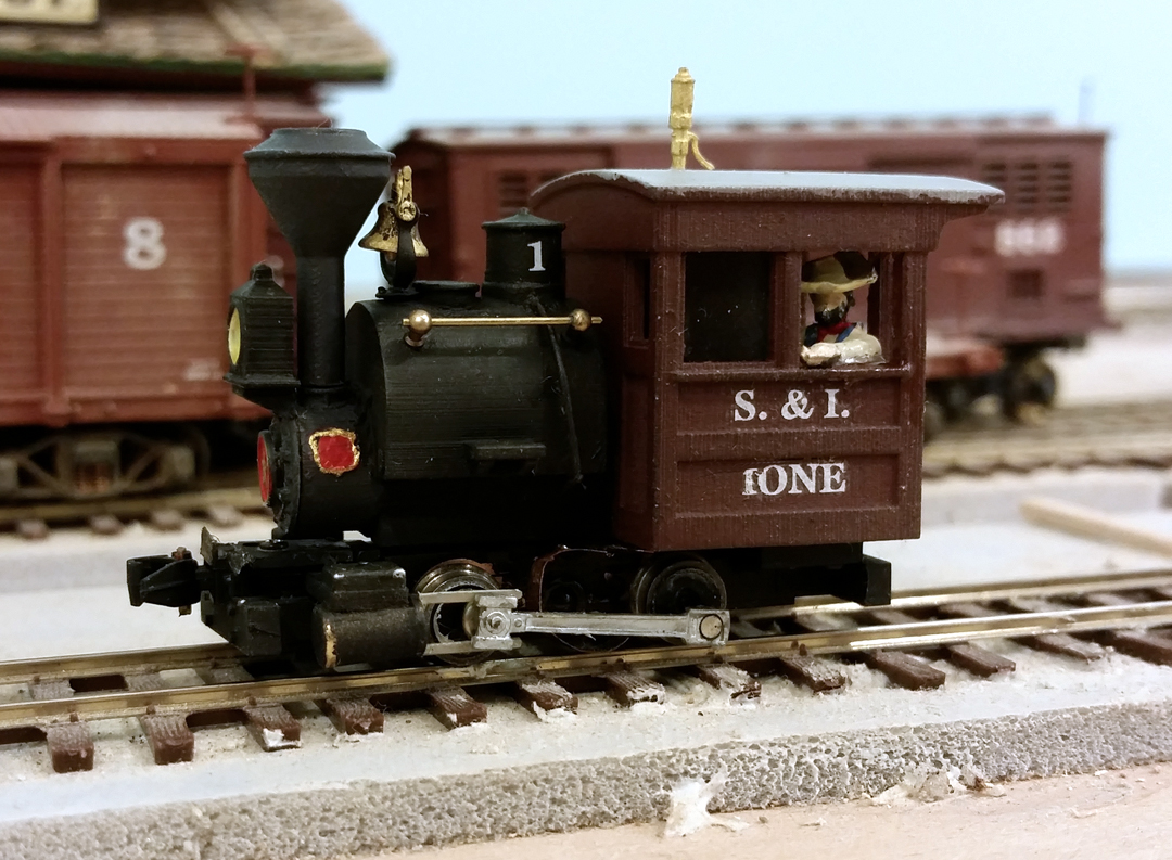 Stockton and Copperopolis Railroad: Switch Engine for the S&I