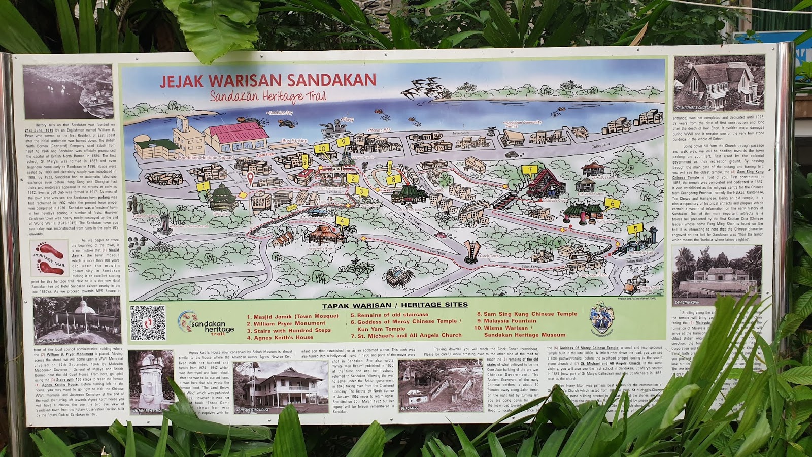 E-Wen Hooi: Where to Go and Attractions in Sandakan Town, Sabah