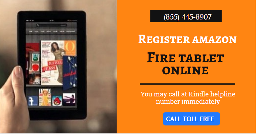 Register amazon fire tablet online