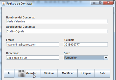 Curso de JAVA: Cómo hago el botón guardar? - Software Galaxia | Blog de ...