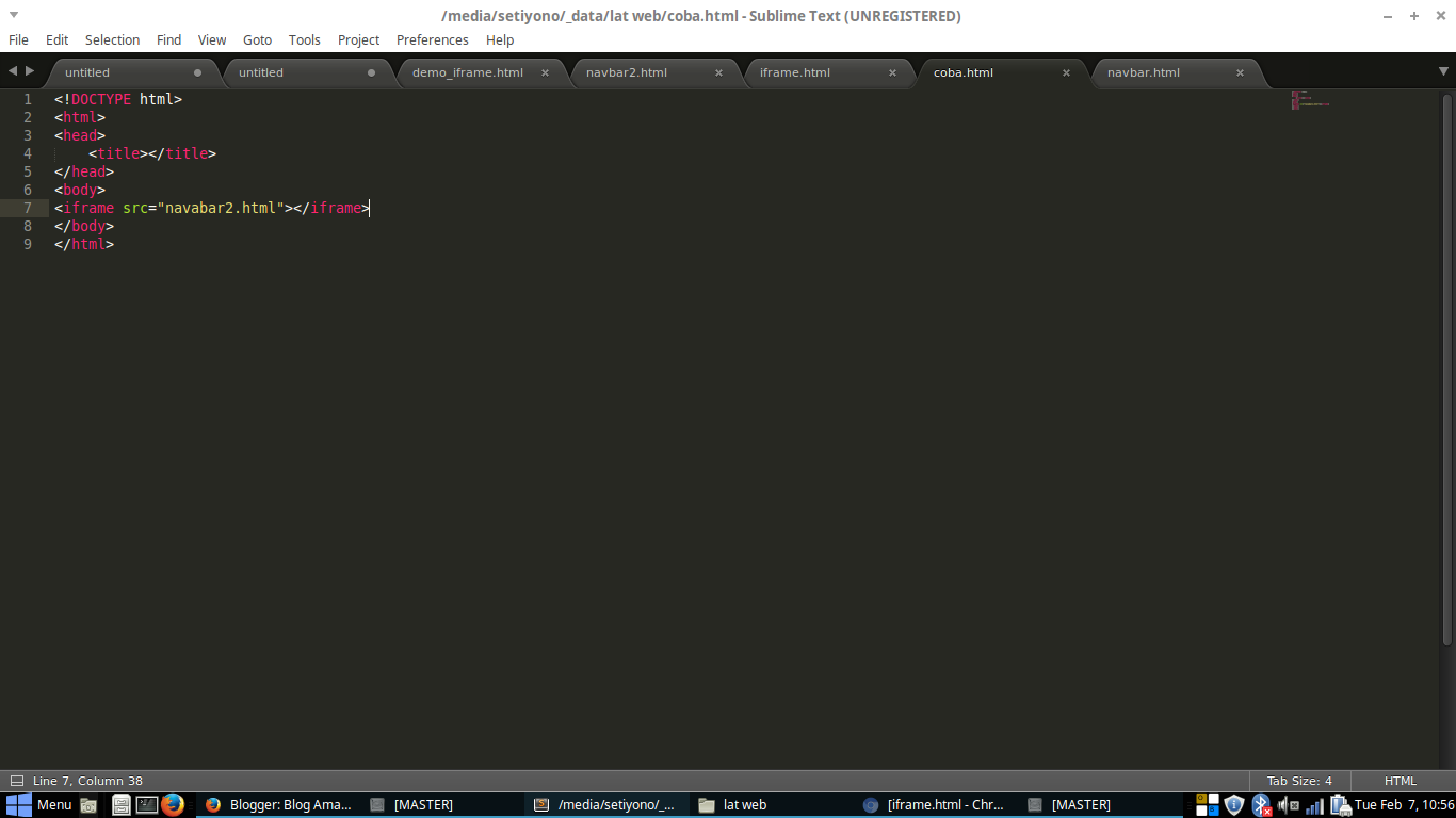 Mengenal Iframe Pada HTML ~ Setiyono's Blog