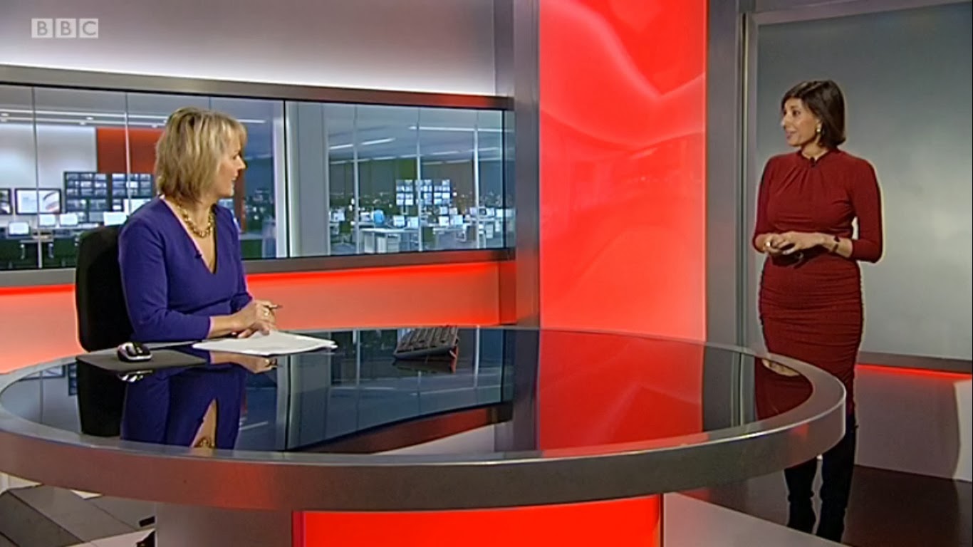 UK Regional News Caps: Shefali Oza - BBC Midlands Today Weather