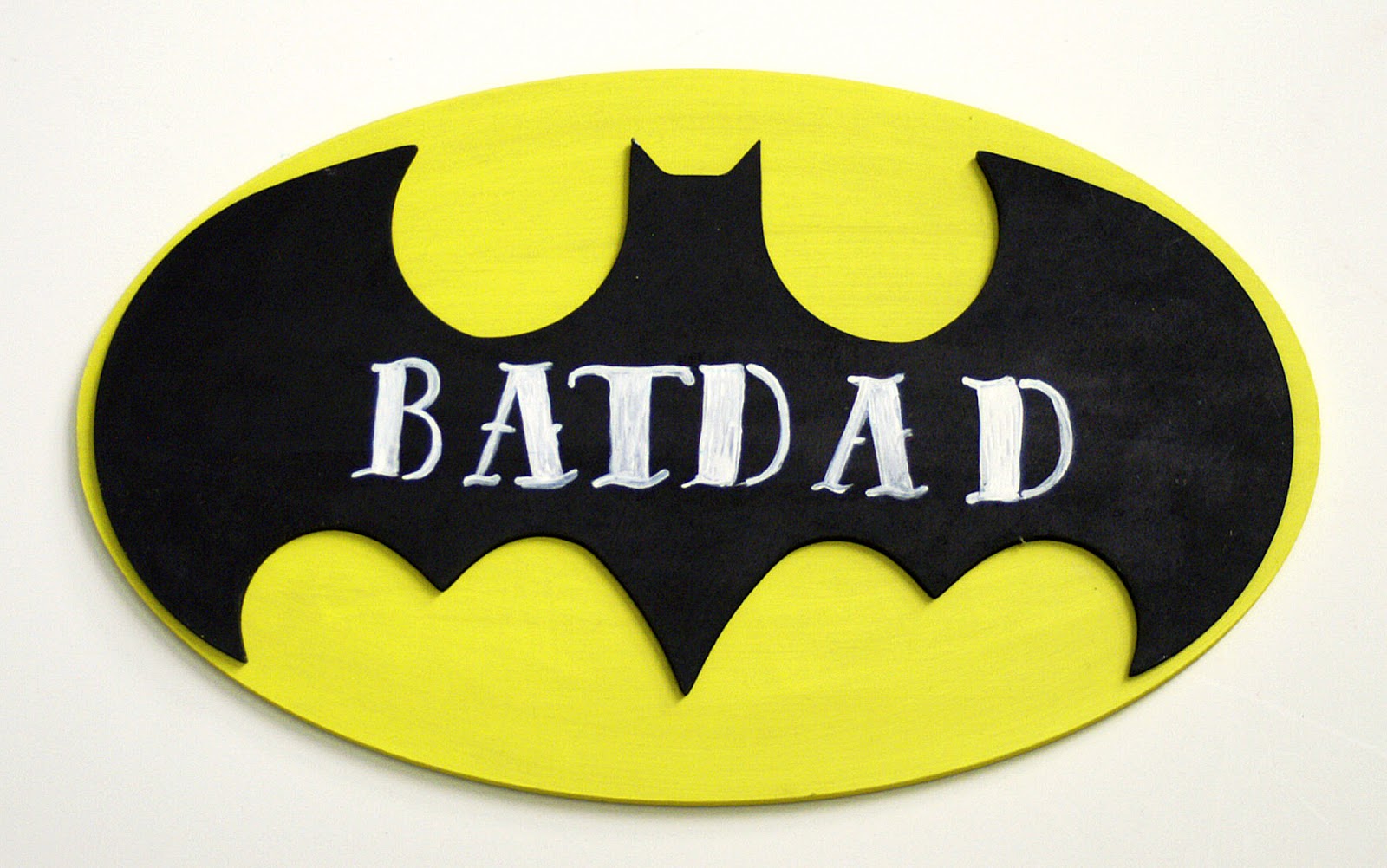 Ben Franklin Crafts and Frame Shop: Make A BatDad Sign