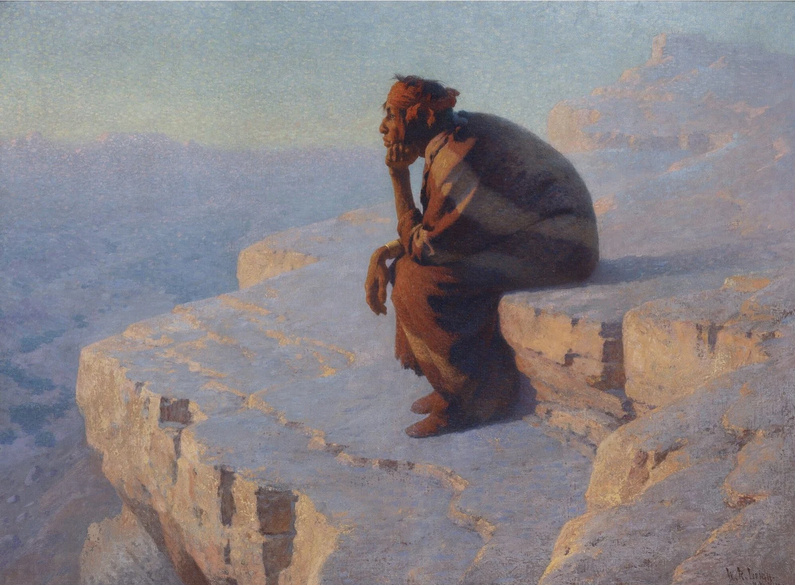 William R. Leigh (1866-1955) | Western scenes painter | Tutt'Art ...