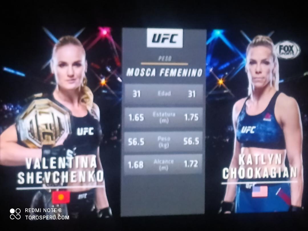 TAUROPERU: Valentina Shevchenko ‘The Bullet’ se convirtió en la gran ...