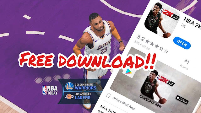 DOWNLOAD NBA 2K19 [FOR ANDROID MOBILE]