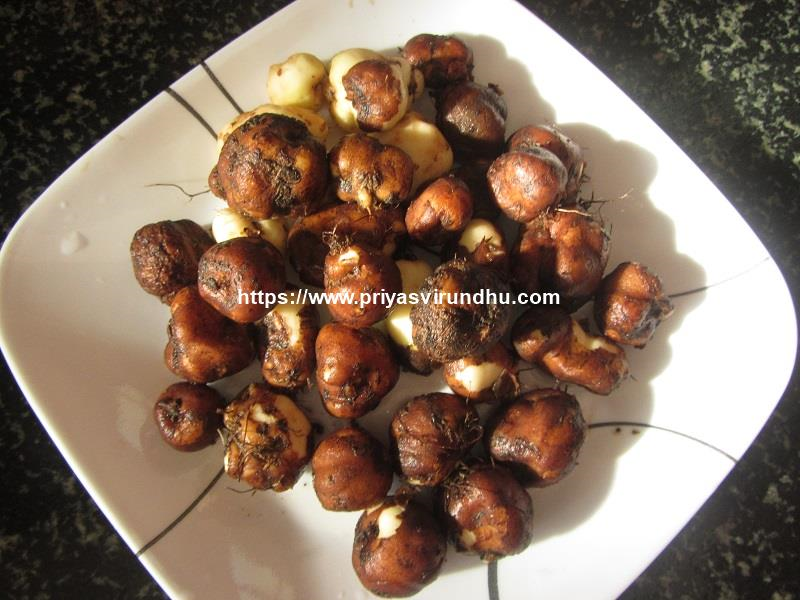 Priya's Virundhu: Siru Kizhangu Varuval/Siru Kizhangu Fry/Chinese ...