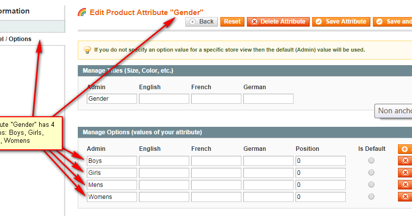 Magento Get attribute options by attribute code without load by product - || Magebug