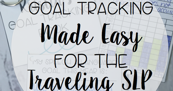 Data Tracking Made Easy for the Traveling SLP! | Simply Speech