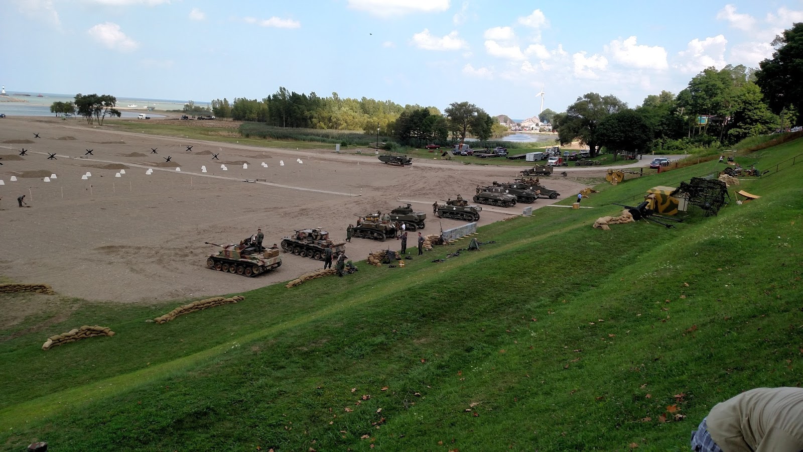 Battleground Hobbies: WW2 D-Day Reenactment at Conneaut Ohio!