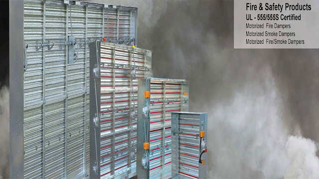 MORTISED FIRE & SMOKE DAMPERS: - ADROITTECH BANGLADESH