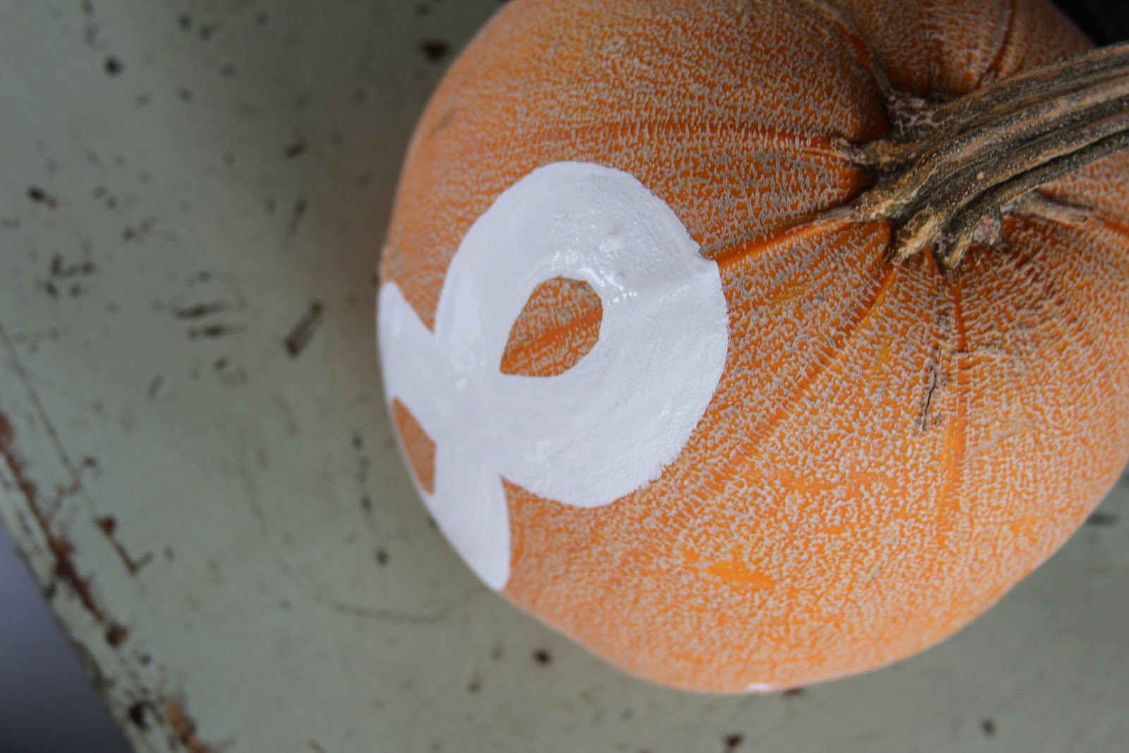 ReMadeSimple: Painted Number Pumpkins