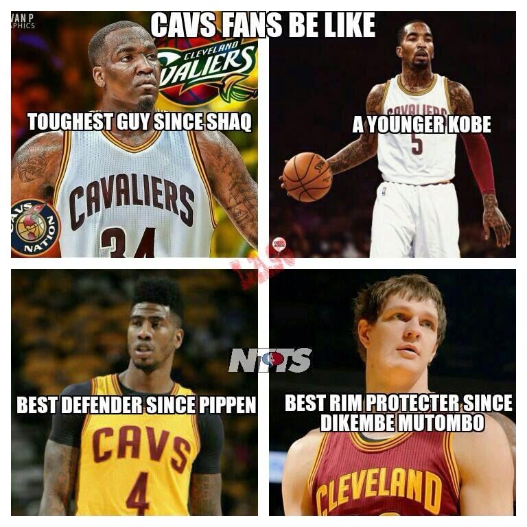 22 Meme Internet: Cavs Fans be like Toughest guy since shaq... # ...