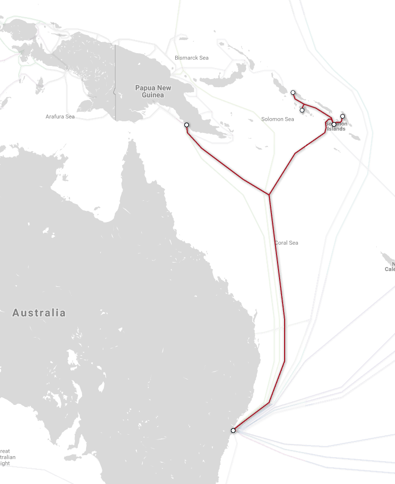 Vanguard: The case of the Coral Sea Cable, or….