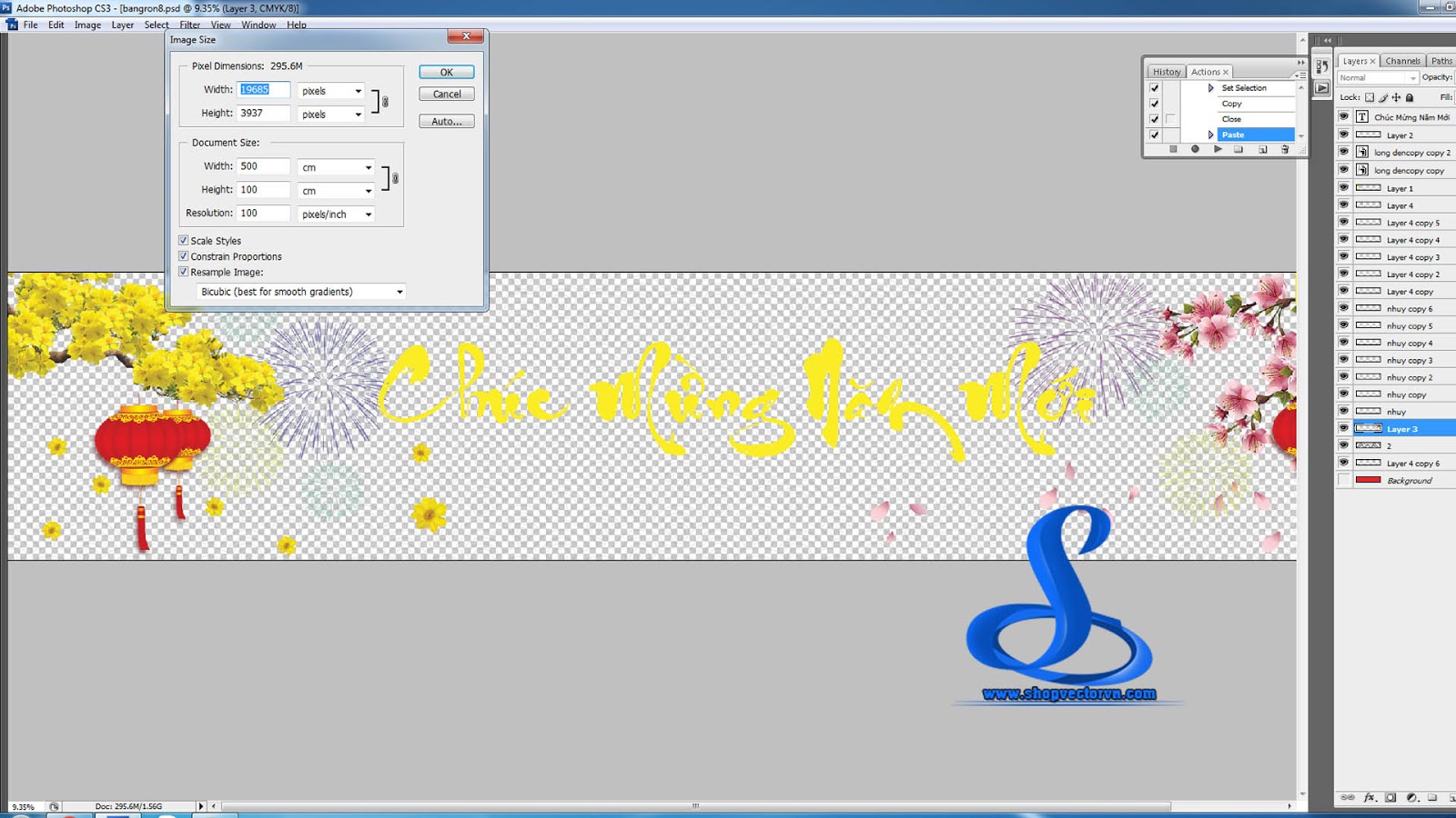 băng rôn tết - shopvectorvn
