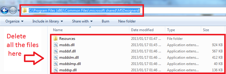 The specified module could not be found. (MS Visual Database Tools) |Do Interesting Things....