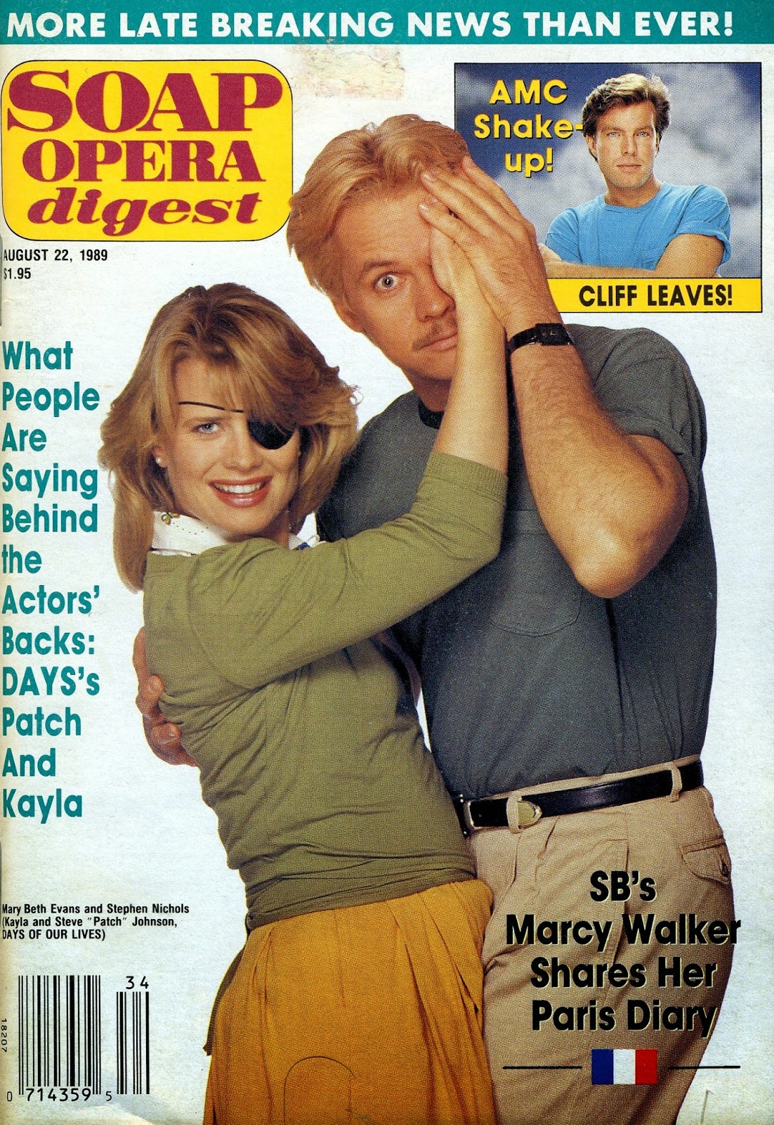 The Soap Opera Saga Soap Opera Digest Cover August 22 1989